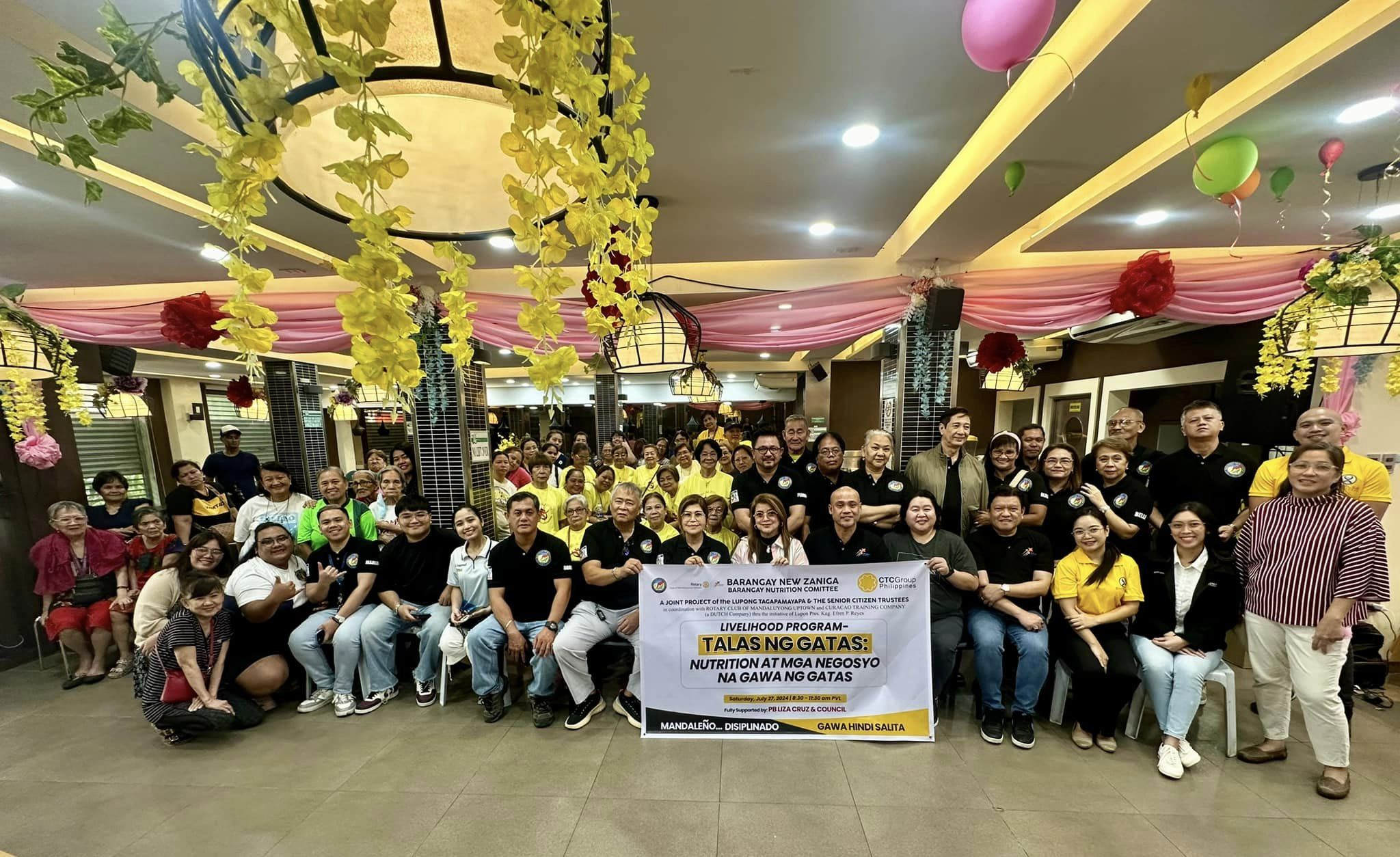 Empowering the Senior Citizens of Barangay New Zaniga through New ...